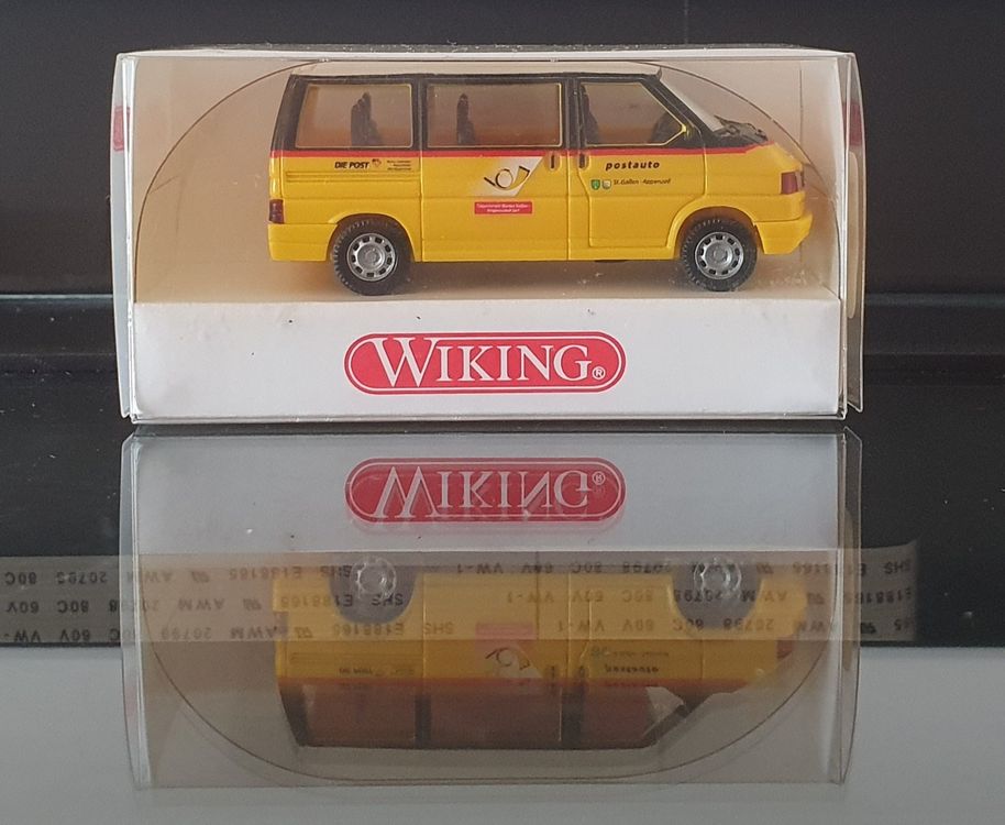 Wiking VW Bus PTT PostAuto Die Post St.Gallen - Appenzell H0 (Gebraucht ...