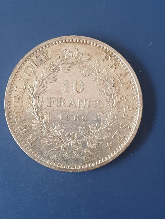 Frankreich 10 Francs 1968 (Gebraucht) in Islisberg für CHF 15 – nur ...