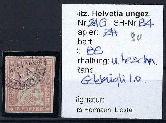 Strubel 24G gest. mit Befund Urs Hermann (Gebraucht) in Hitzkirch für CHF 1.8 – mit Lieferung ...