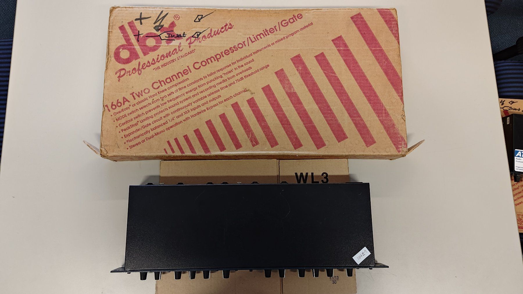 dbx 166A Compressor Limiter (Gebraucht) in Unterägeri für CHF 150 – mit Lieferung auf Ricardo kaufen