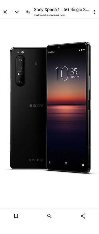 Sony Xperia 1 II 5G Dual Sim XQ-AT51 256GB Black (Gebraucht) in Worben für CHF 203 – nur ...