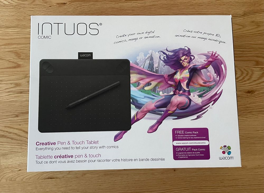 WACOM INTUOS COMIC Creative Pen & Touch Tablet | Kaufen auf Ricardo