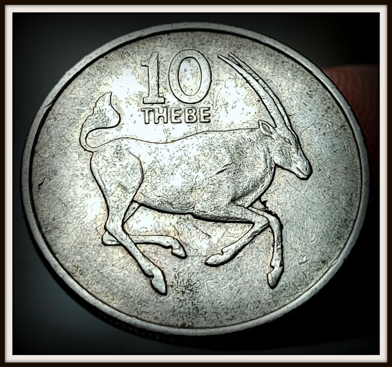 BOTSWANA 10 THEBE 1980 (Gebraucht) in Winterthur für CHF 1 – mit ...