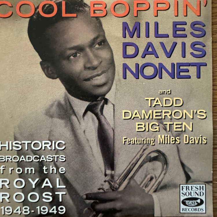 Miles Davis Nonet & Tadd Dameron's Big Ten (CD) made in CH (Gebraucht ...