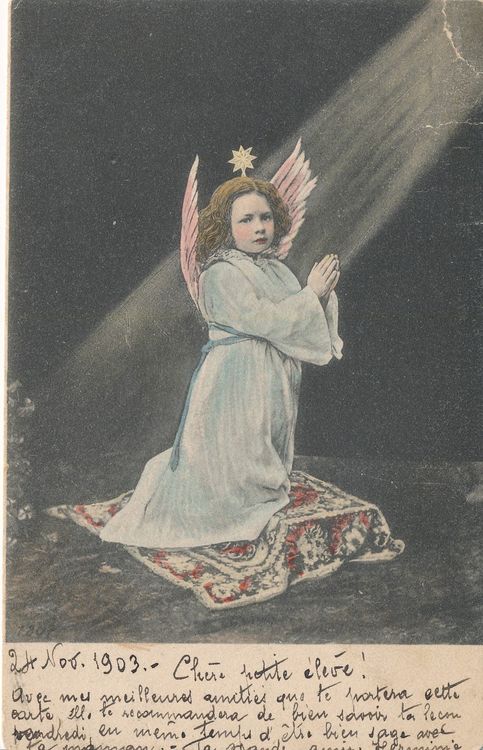 Engel Kunstkarte gel. 1903 (Gebraucht) in Luzern für CHF 4.5 – mit ...