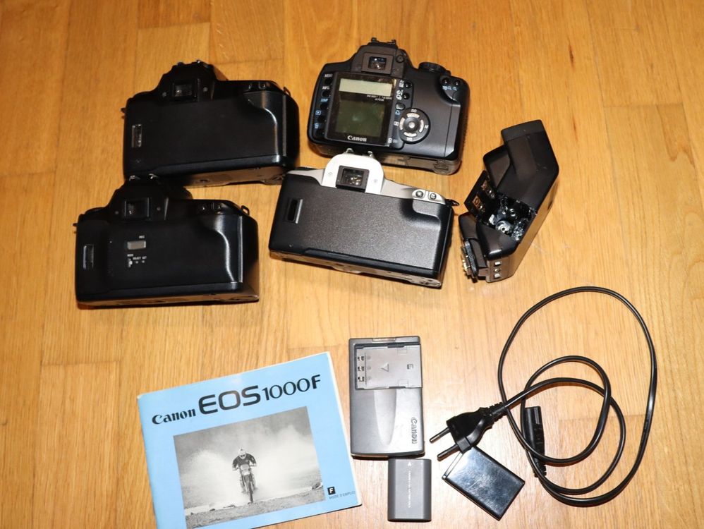 Canon Eos 1000F,Eos 1000Fn, Eos 300,Eos 350 D,Blitz 300EZ (Gebraucht ...