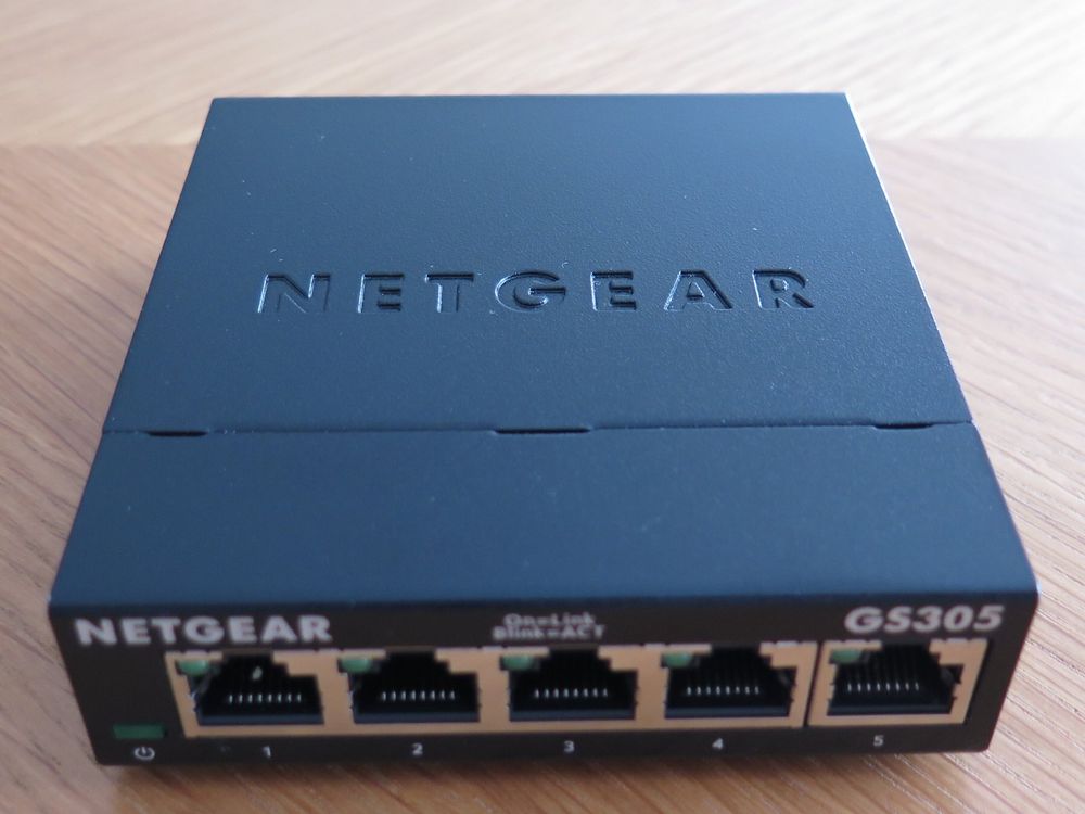 Netgear GS305 5-Port Gigabit Ethernet Switch | Kaufen auf Ricardo