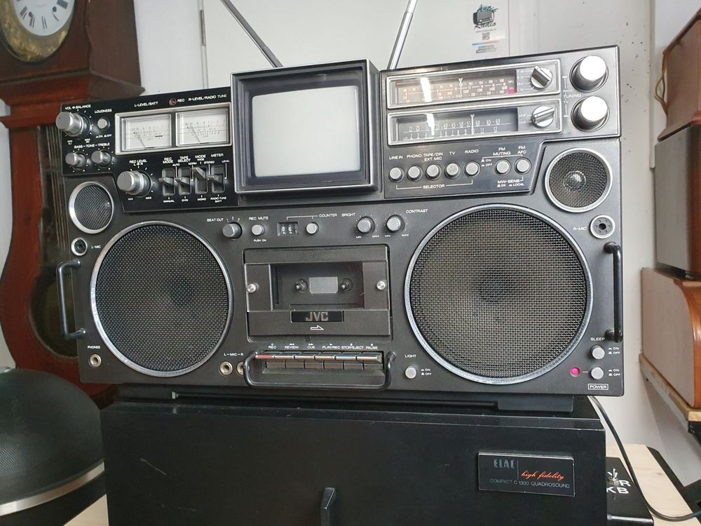 Ghettoblaster JVC 3090EN Fernseh-Empfänger mit Radio (Gebraucht) in ...