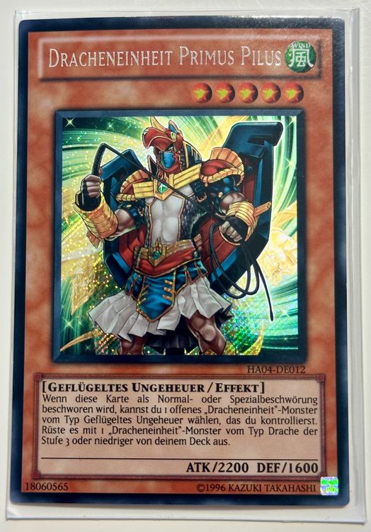 Yu-Gi-Oh! / Dracheneinheit Primus Pilus / Secret Rare (Neu und ...