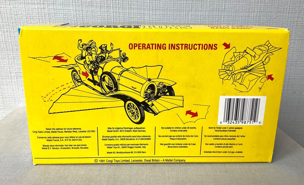 🟡🔵 CORGI TOYS # 266 / Chitty Chitty Bang Bang / 1968 (Gebraucht) in ...