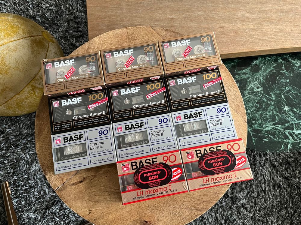 16x BASF Kassetten, Sammlung / RAR! (Neu (gemäss Beschreibung)) in ...