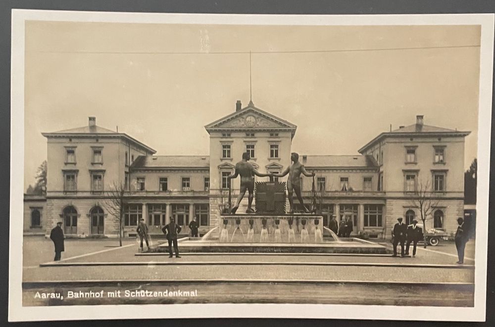 Fotokarte Aarau Bahnhof | Kaufen auf Ricardo