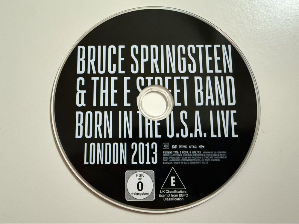 Bruce Springsteen - Born in the U.S.A. Live - DVD (Gebraucht) in ...