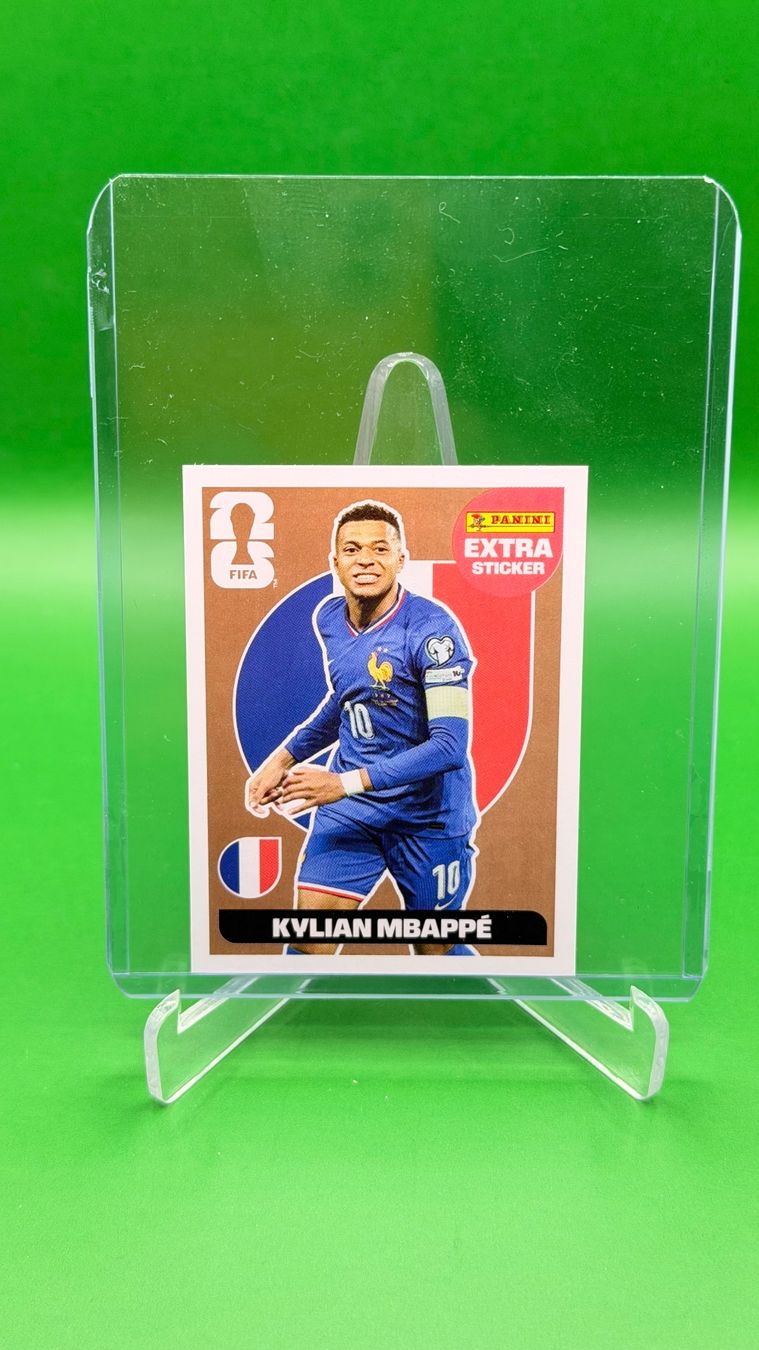 Panini FIFA 2026 Extra Sticker - Kylian Mbappe Top! (Neu und ...