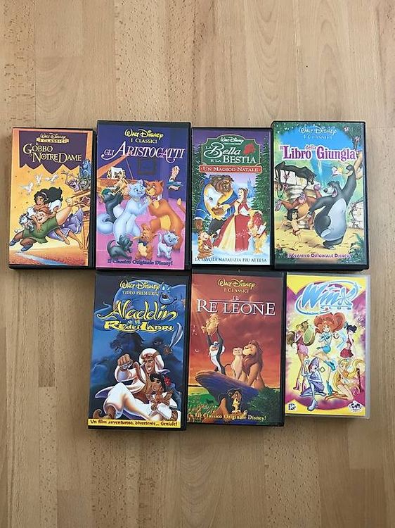 VINTAGE VHS CASSETTE WALT DISNEY CLASSICI | Kaufen auf Ricardo