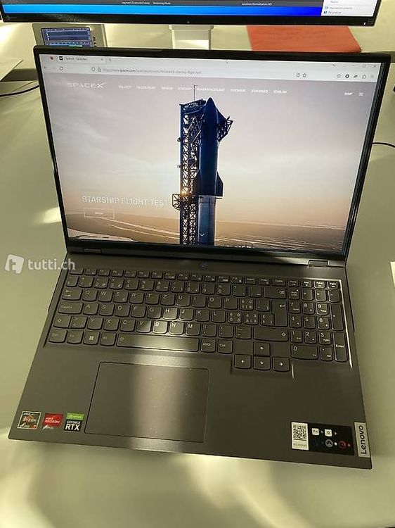 Lenovo Legion PRO 16 Amd nVidia RTX 3060,64GB Ram,1TB SSD (Gebraucht ...