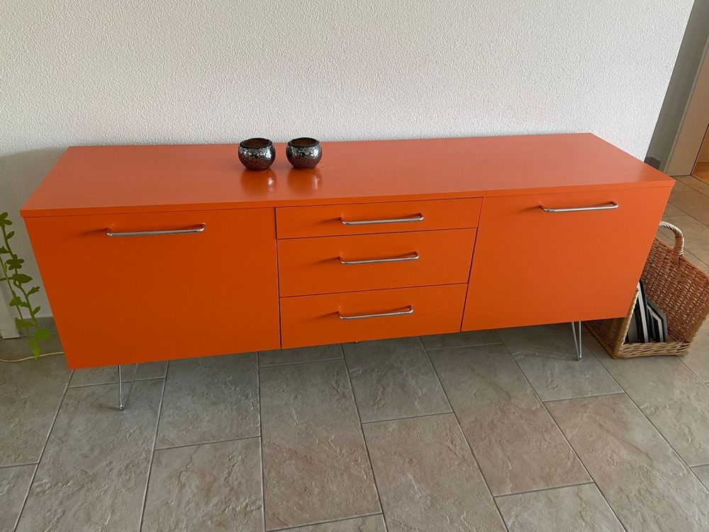 Sideboard orange | Kaufen auf Ricardo