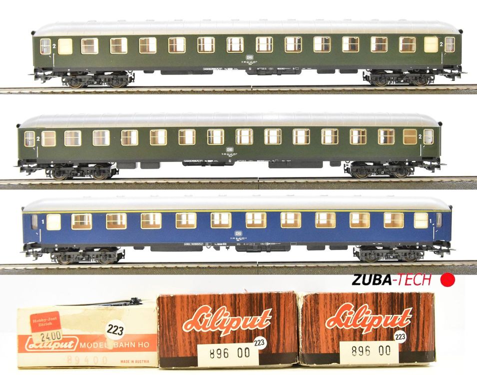 Liliput 3x Personenwagen DB H0 GS mit OVP (Gebraucht) in St. Gallen für CHF 43 – mit Lieferung ...