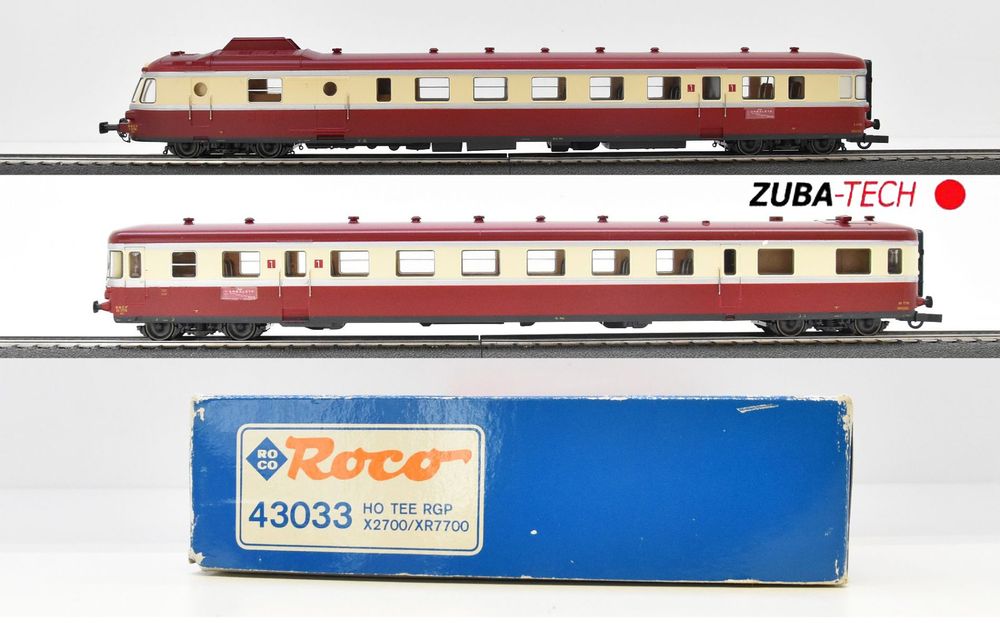 Roco 43033 TEE Dieseltriebwagen der SNCF H0 GS Analog OVP (Gebraucht ...