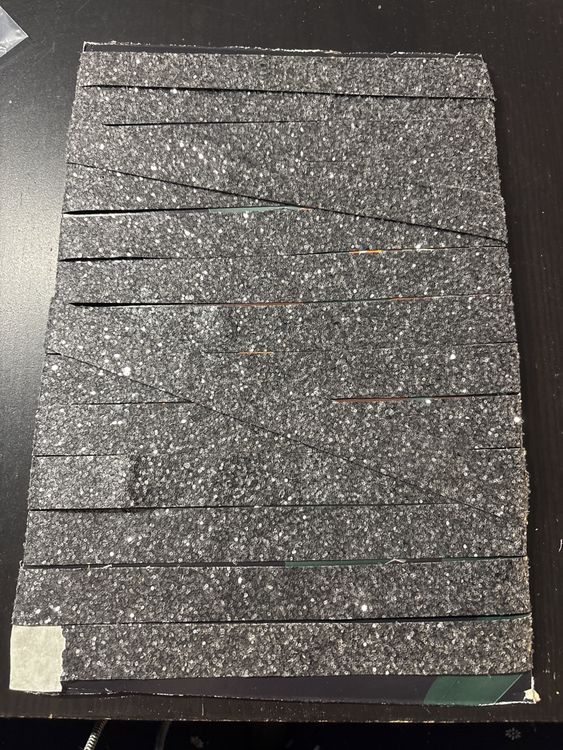 Band anthrazit glitzernd (Neu (gemäss Beschreibung)) in Aarau Rohr für ...