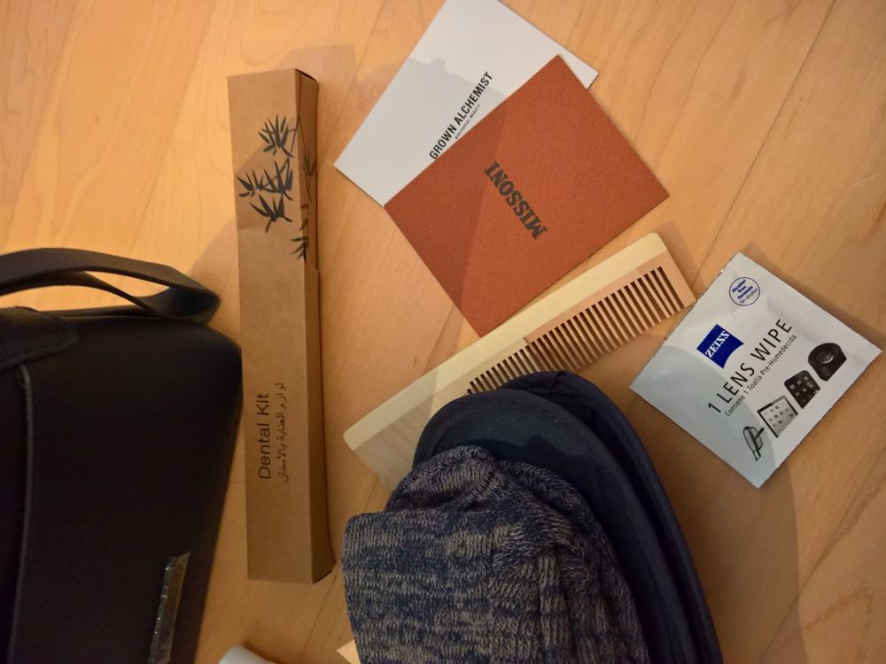 MISSONI, Amenity Kit, SAUDIA Business Class, Version Männer (Neu und ...