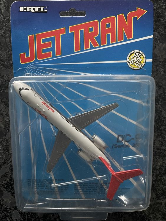 Original Jet Tran DC-9, Serie 3, von ERTL, neuwertig! (Neu und ...