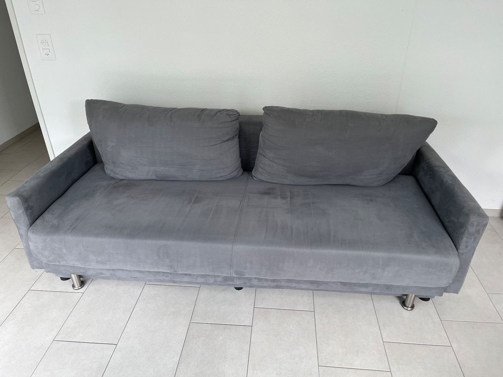Schlafsofa in grau | Kaufen auf Ricardo