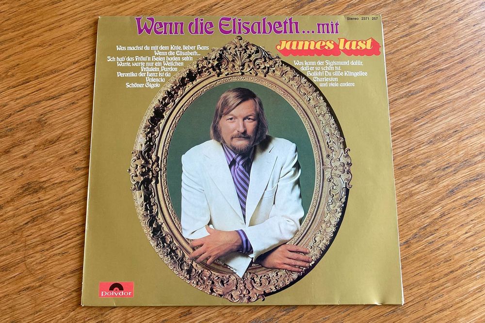Platte (LP): James Last - Wenn die Elisabeth…mit (Gebraucht) in ...