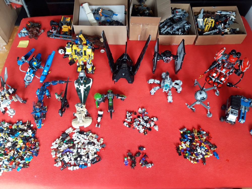 STAR WARS + NINJAGO LEGO lot (Gebraucht) in Denges für CHF 400 – mit Lieferung auf Ricardo kaufen