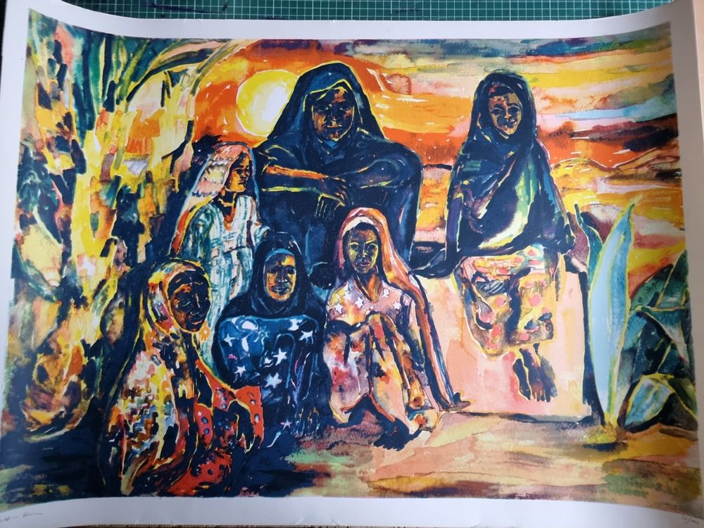 Bettina HEINEN-AYECH LITHOGRAPHIE SIGNIERT NUMMERIERT | Kaufen auf Ricardo