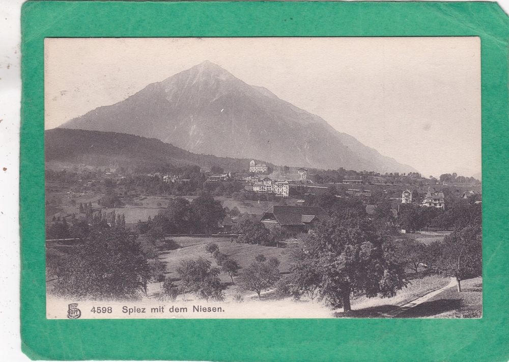 Spiez mit dem Niesen 1908 (Gebraucht) in Herisau für CHF 1 – mit Lieferung auf Ricardo kaufen