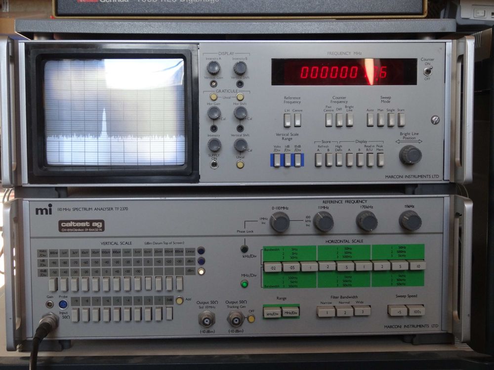 MARCONI Instruments TF-2370 110 MHz-Spectrum-Analyzer | Kaufen auf Ricardo