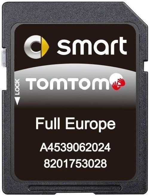 SMART 453 SAT NAV KARTE SD-KARTE EUROPA 2024-2025 (Neu und ...