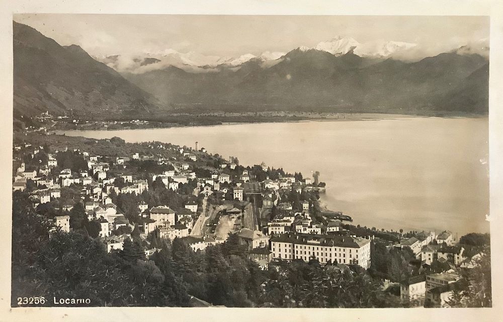 1928 - Alte Foto AK Locarno - Lago Maggiore | Kaufen auf Ricardo