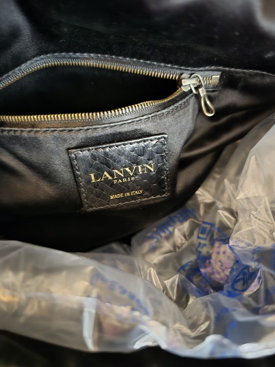 Original Lanvin Python Bag | Kaufen auf Ricardo