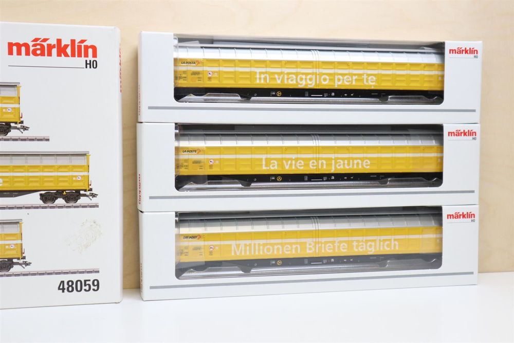 Märklin SBB Post Güterwagen Set 48059 (Gebraucht) in Winterthur für CHF ...