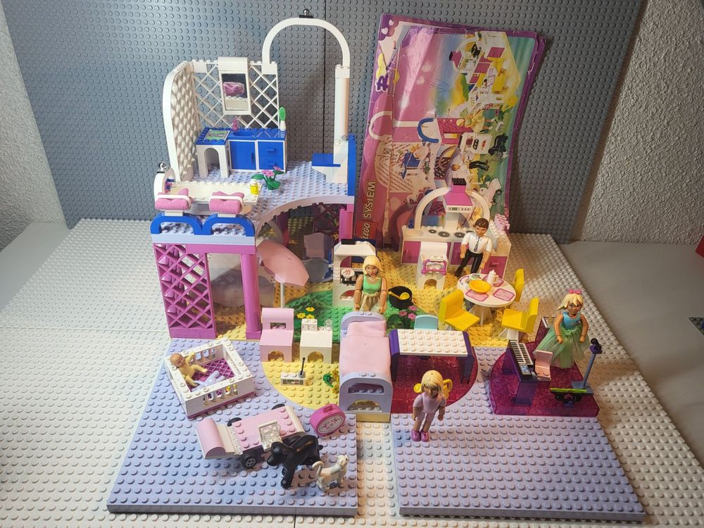 Lego Belville Haus, inspiriert mit Set 5895 und 5942 (Gebraucht) in für ...