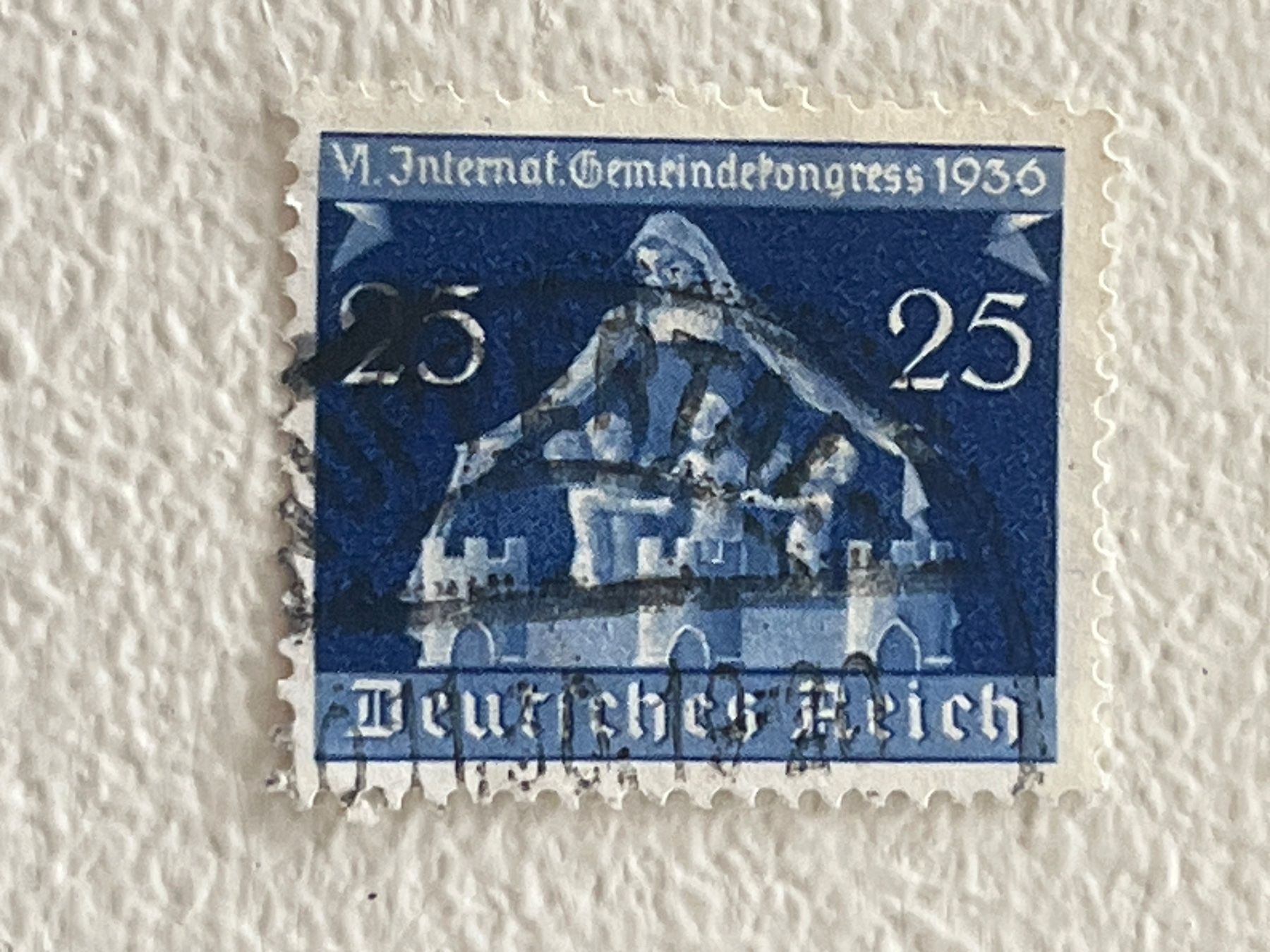 DR - Deutsche Reich / 3° Reich / Briefmarke (Gebraucht) in Chiasso für ...
