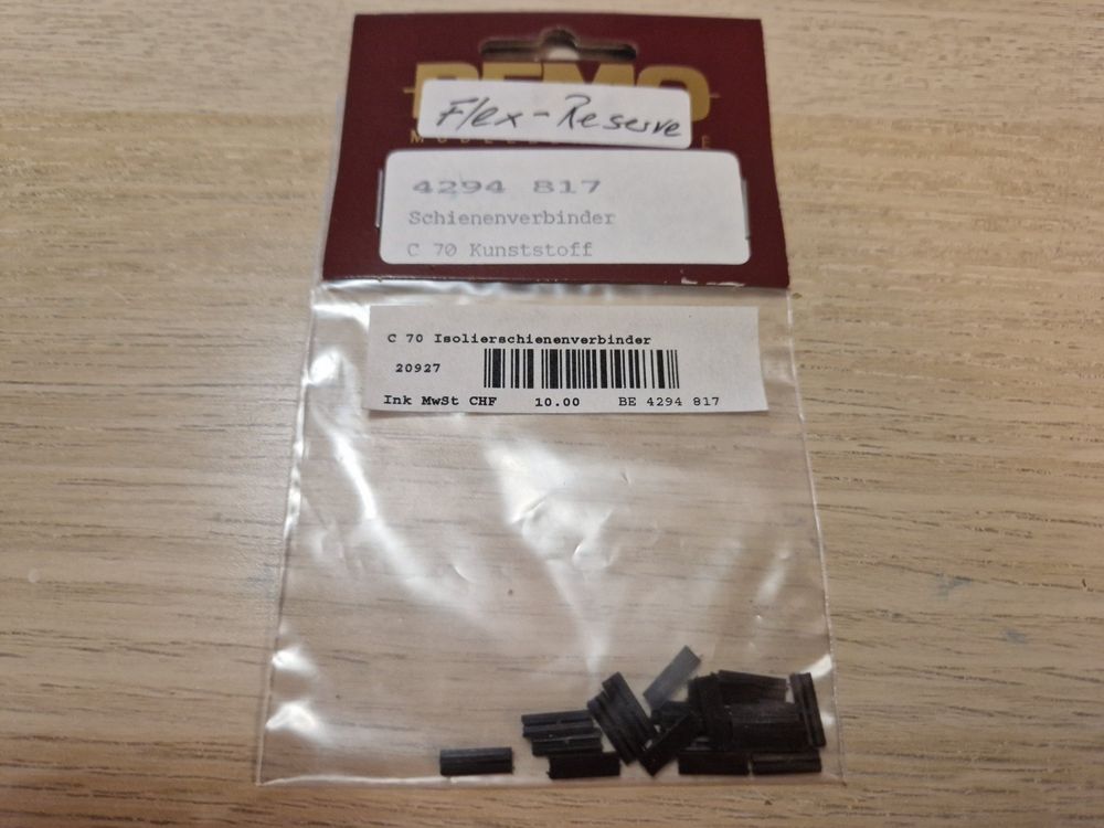 Bemo 4294 817 Isolierschienenverbinder H0m OVP NEU | Kaufen auf Ricardo