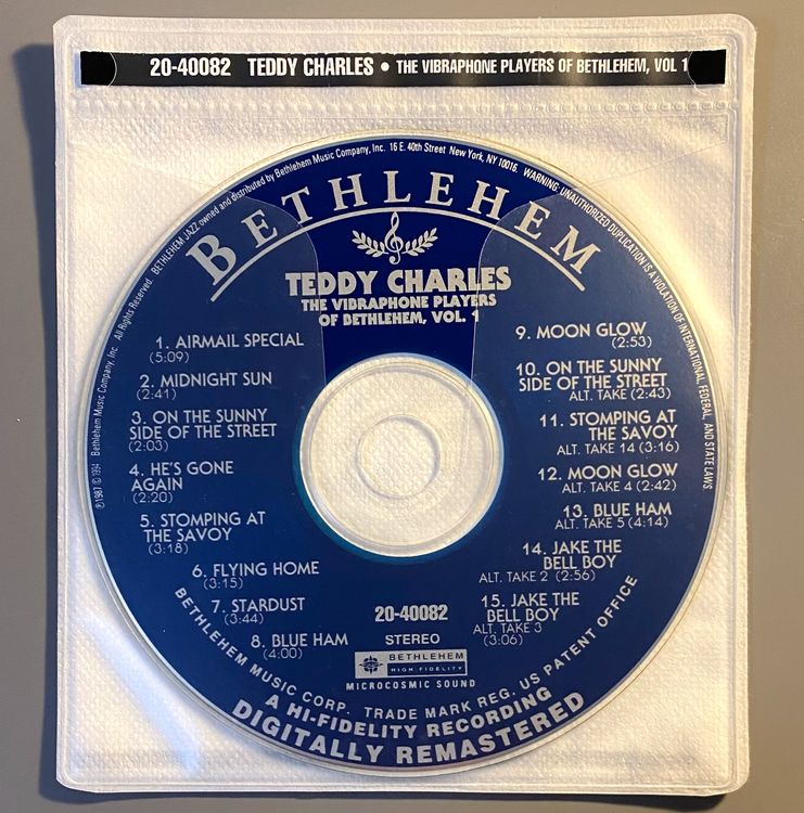 Charles Teddy & His Sextet - Salute To Hamp (CD) (Gebraucht) in Reinach ...