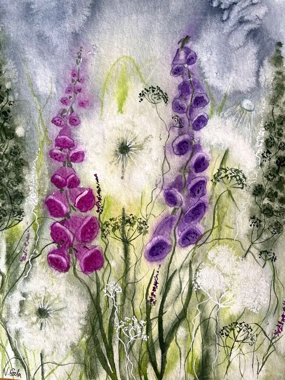 Aquarell (Gebraucht) in Lanzenhäusern für CHF 25 – mit Lieferung auf Ricardo kaufen