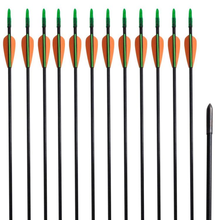 Standard Recurvebogen-Pfeile 30" 0,6cm (Neu und originalverpackt) in ...