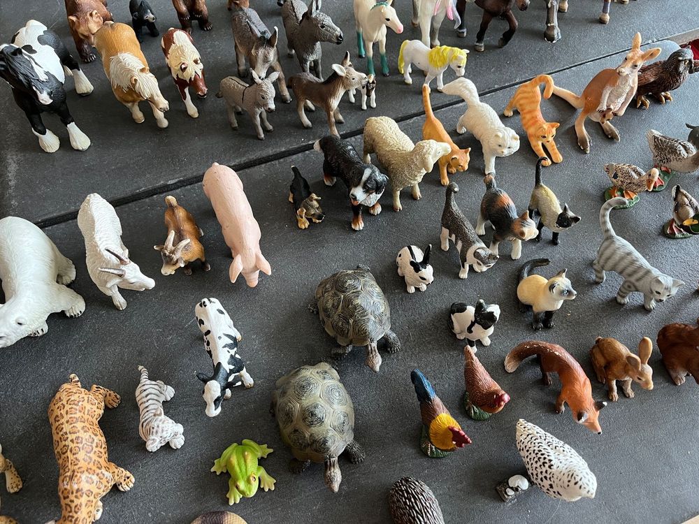 Schleich-Tiere - 73 Stück | Kaufen auf Ricardo