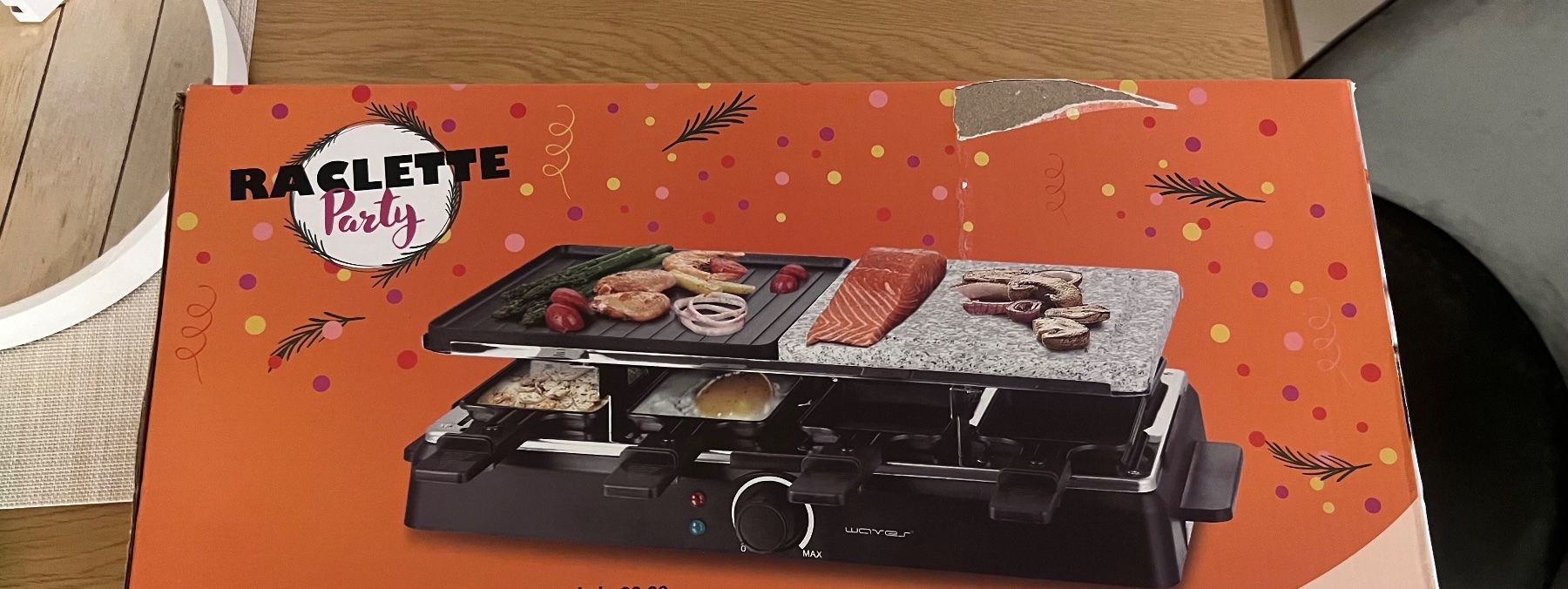 Raclette-Party-Grill für gemütliche Winterabende,NEU (Neu und ...