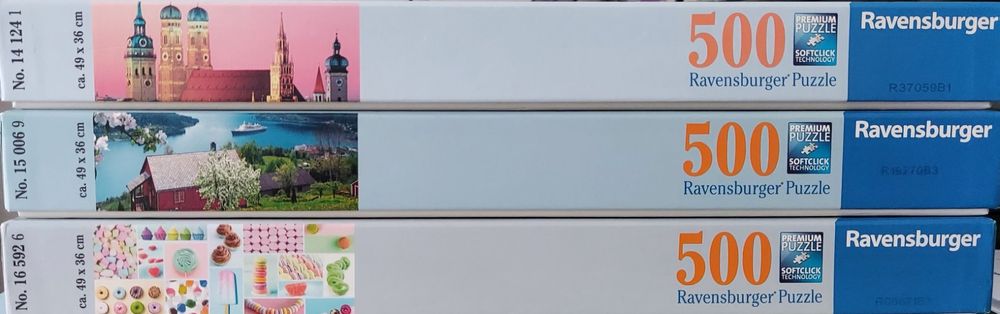 Puzzle Ravensburger 3x500 Teile | Kaufen auf Ricardo