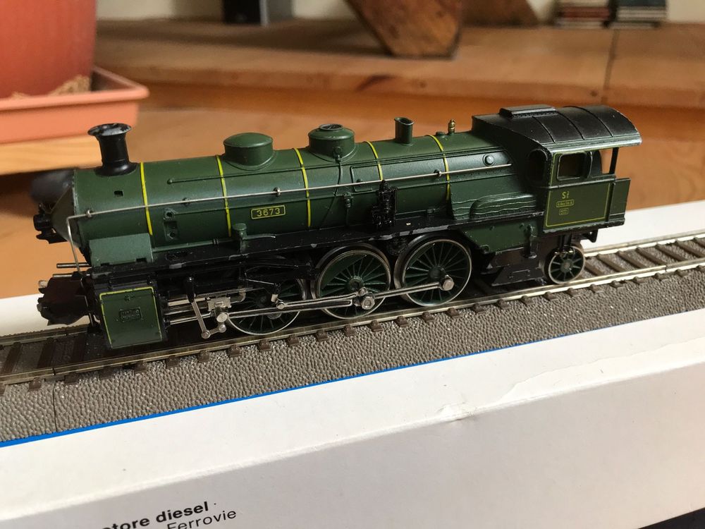 märklin 3673, dampflok der bayrischen staatsbahnen (Defekt) in Liestal ...