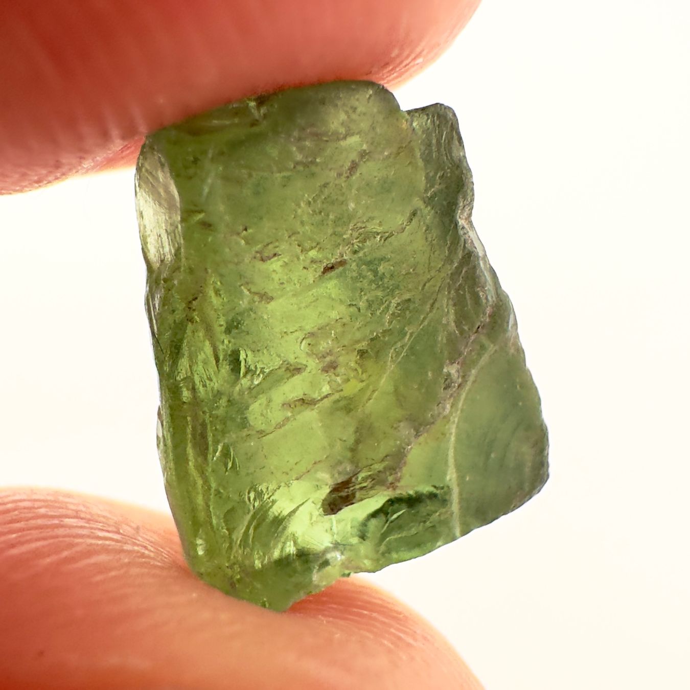 Natural Green Apatite Crystal - 6.47 ct - Madagascar (Neu (gemäss ...