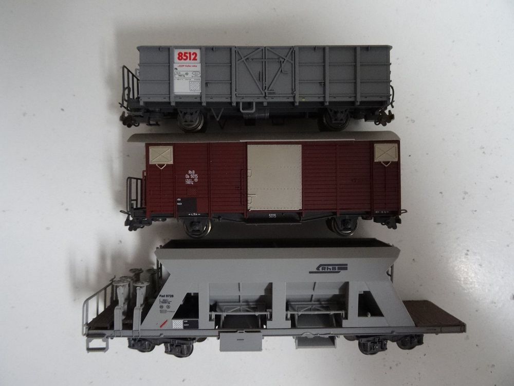 BEMO Hom 3 wagons RhB dès 1.-fr | Kaufen auf Ricardo