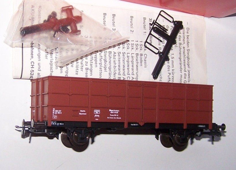 AKU H0 1002-F: X Kurzschluss-Messwagen Fbk SBB, Bau GD-F1 (Neu und ...