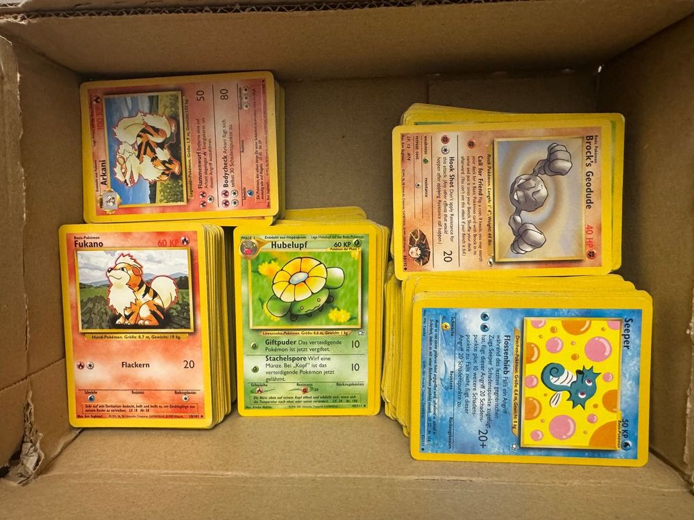 Pokemon Vintage WOTC Sammlung über 400 Stk. ab 1fr! (Gebraucht) in Binz für CHF 1 – mit ...